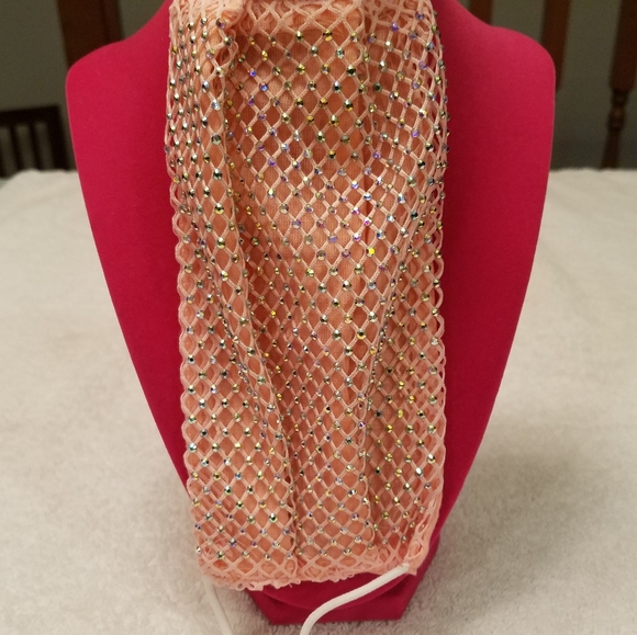 Kirks Folly | Accessories | Covids Coming Kirks Folly Sequin Face Mask ...